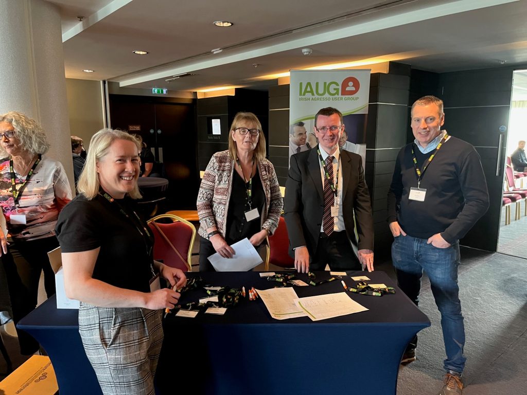 Irish Agresso User Group – for users of Unit4 ERP